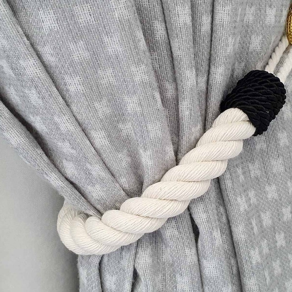 Thick Rope Tie Back - Etsy