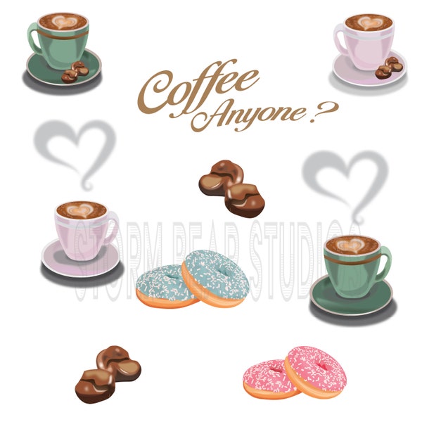 Coffee Word Art - Etsy