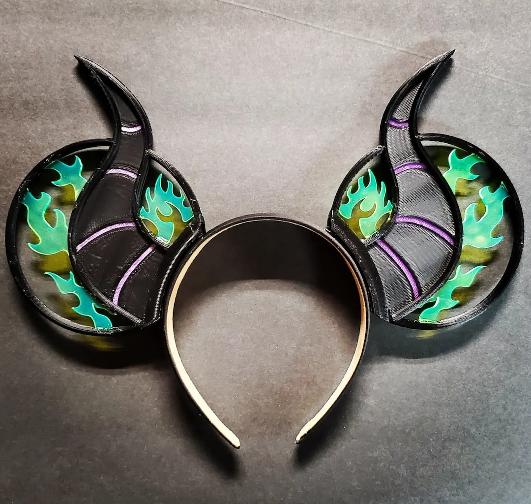 Maleficent / Evil Queen Disney Ears - Etsy