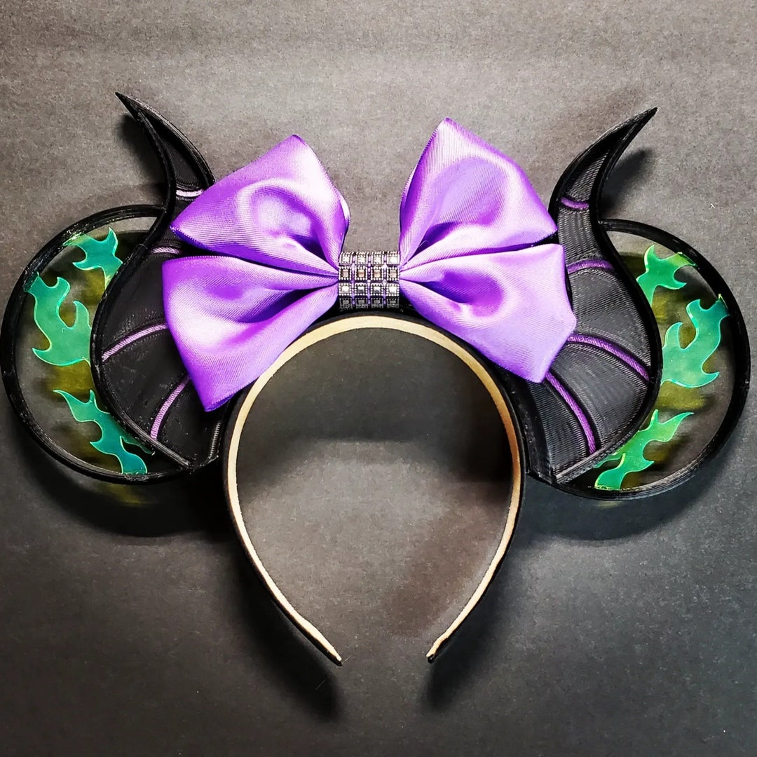 Maleficent / Evil Queen Disney Ears - Etsy