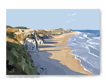 Whiterocks Beach Travel Print Portrush Wall Art Wall Hanging Décor ...