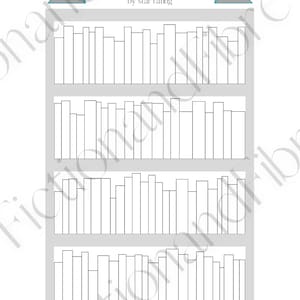Printable Book Tracker Pdf - Etsy
