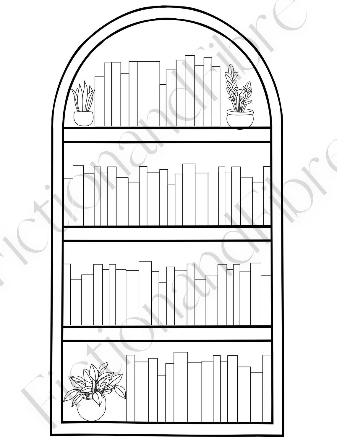 Printable Book Tracker Pdf - Etsy