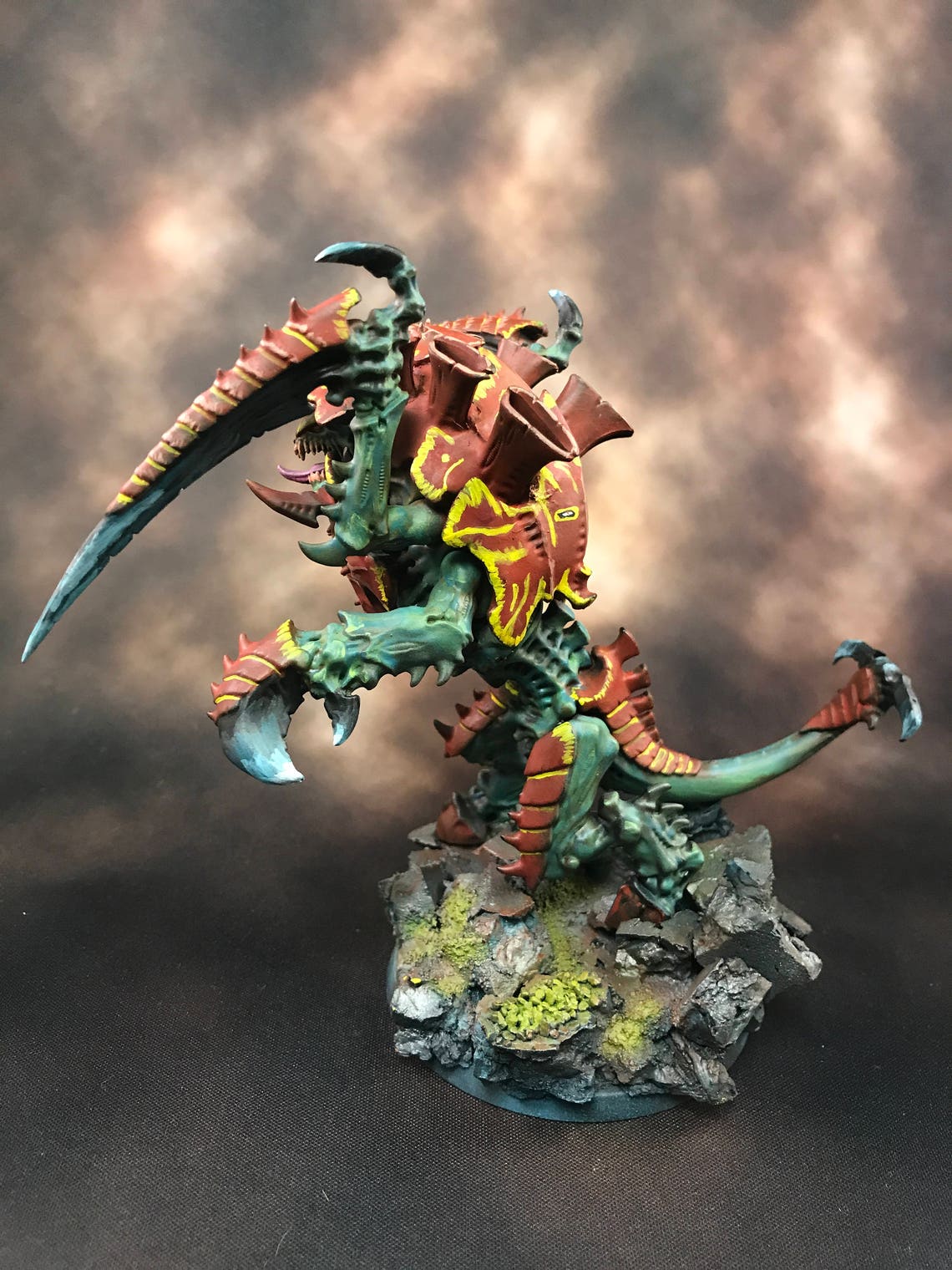 Converted Warhammer 40k Tyranid Carnifex - Etsy