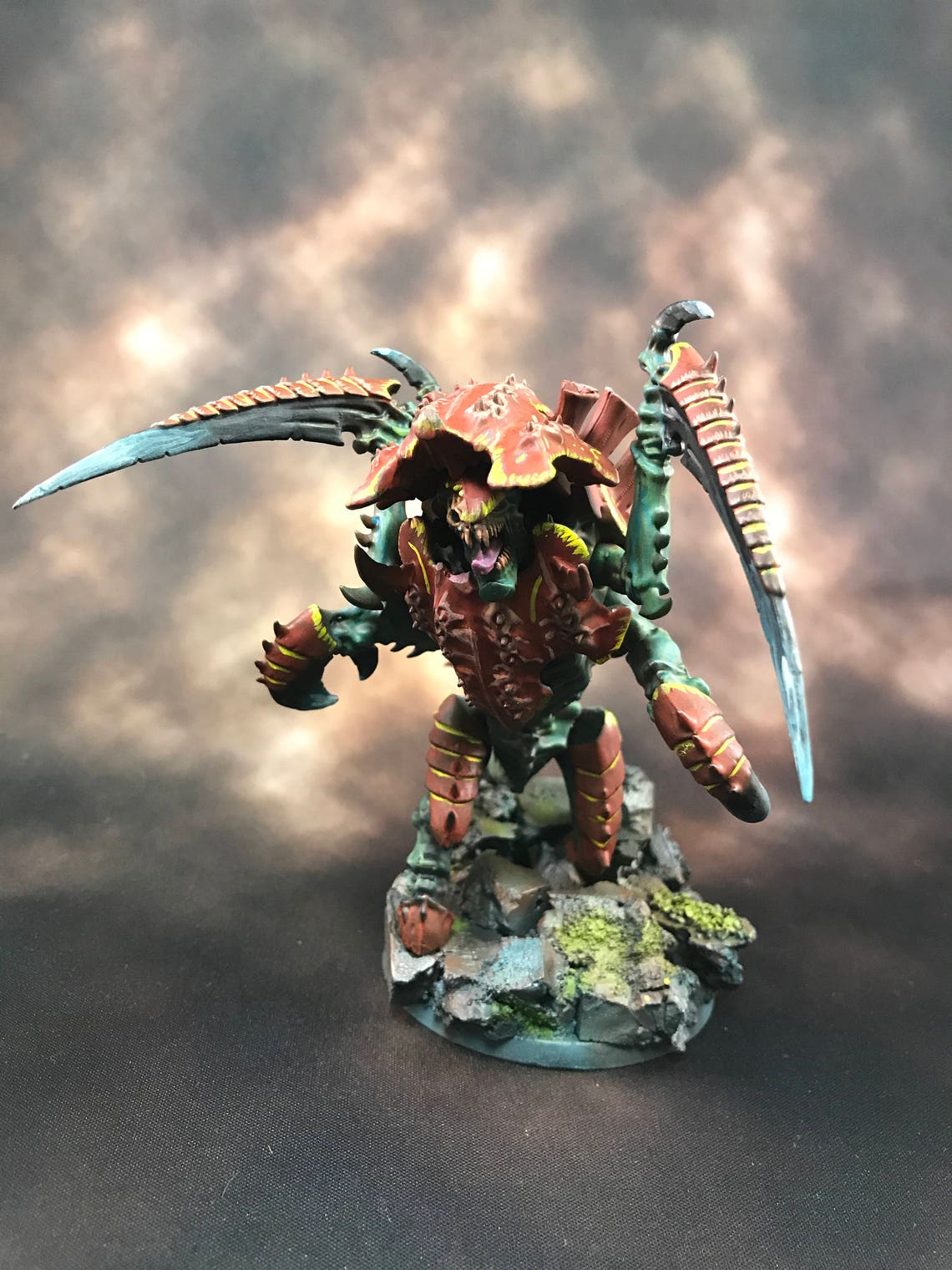 Converted Warhammer 40k Tyranid Carnifex - Etsy