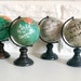 Personalized 4 Globe Hand Lettered Globe Mini Globe | Etsy
