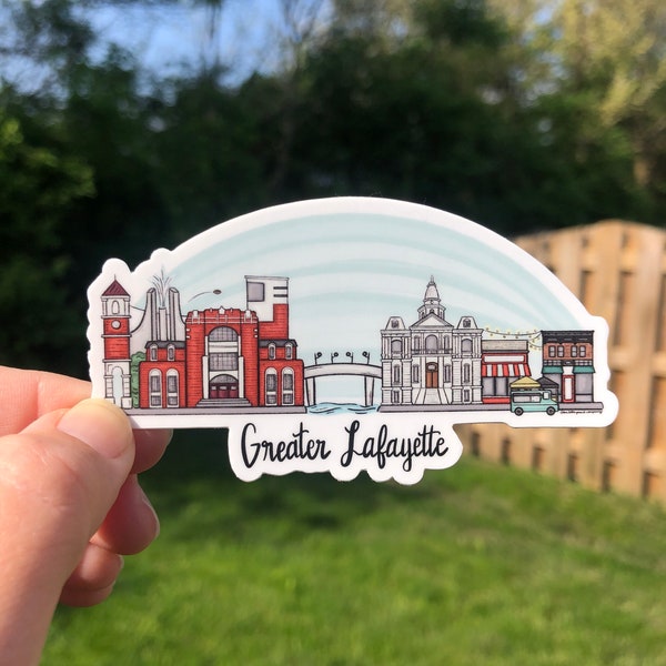Lafayette Sticker - Etsy