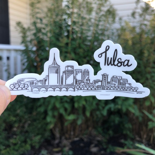 Tulsa Skyline - Etsy