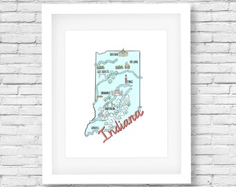 Hand Illustrated - Etsy