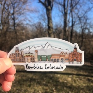 Cu Boulder Sticker - Etsy