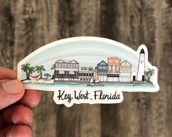 Greetings From Key West Florida Fridge Magnet style - Etsy