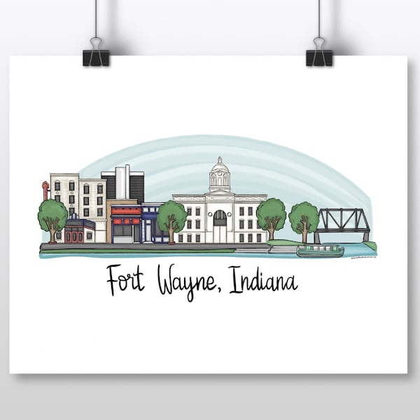 Fort Wayne Indiana - Etsy