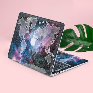 Macbook World Map Skin Macbook Pro Retina Case Macbook Pro 13 | Etsy