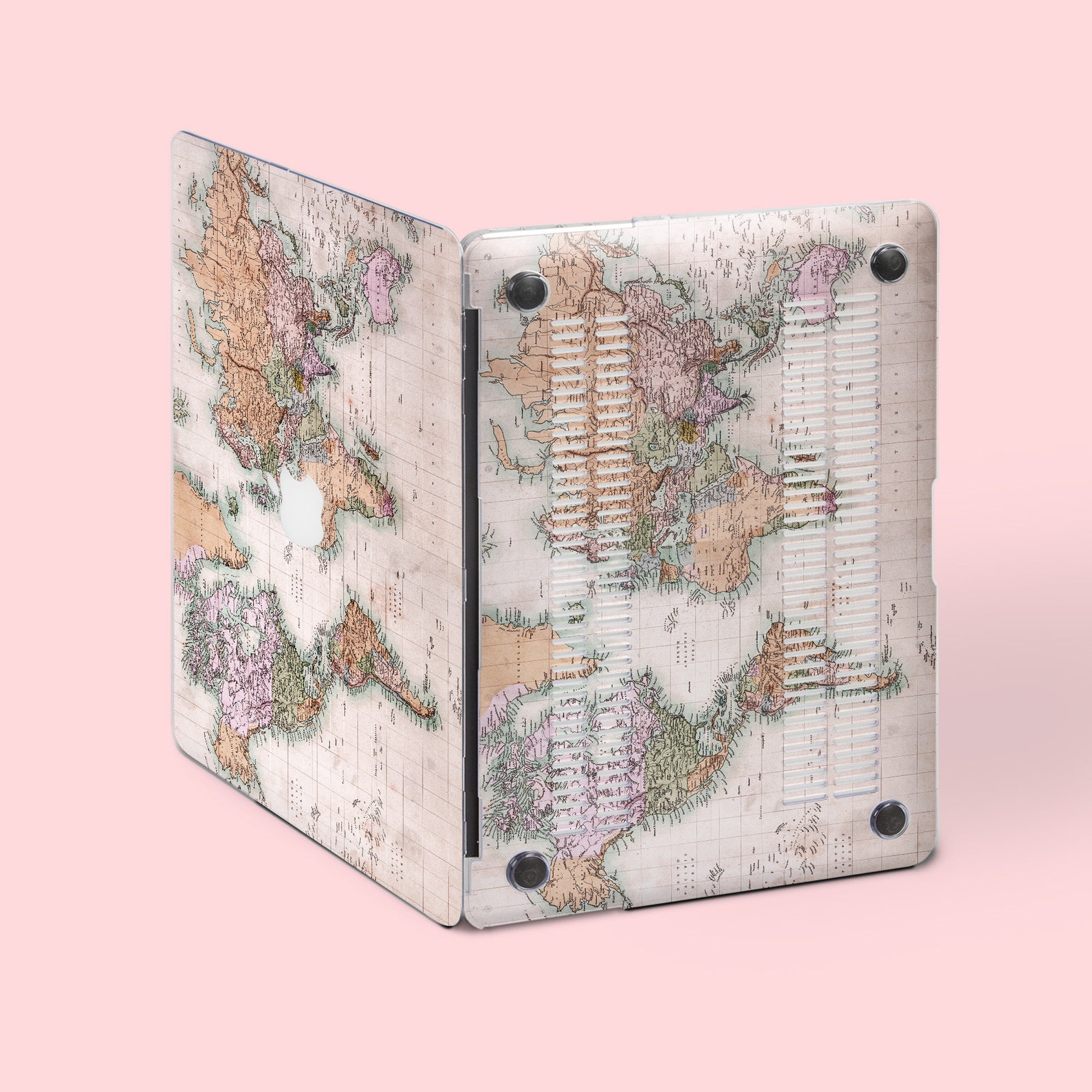 World Map Macbook Pro 15 2019 Macbook Pro Retina 13 Case - Etsy