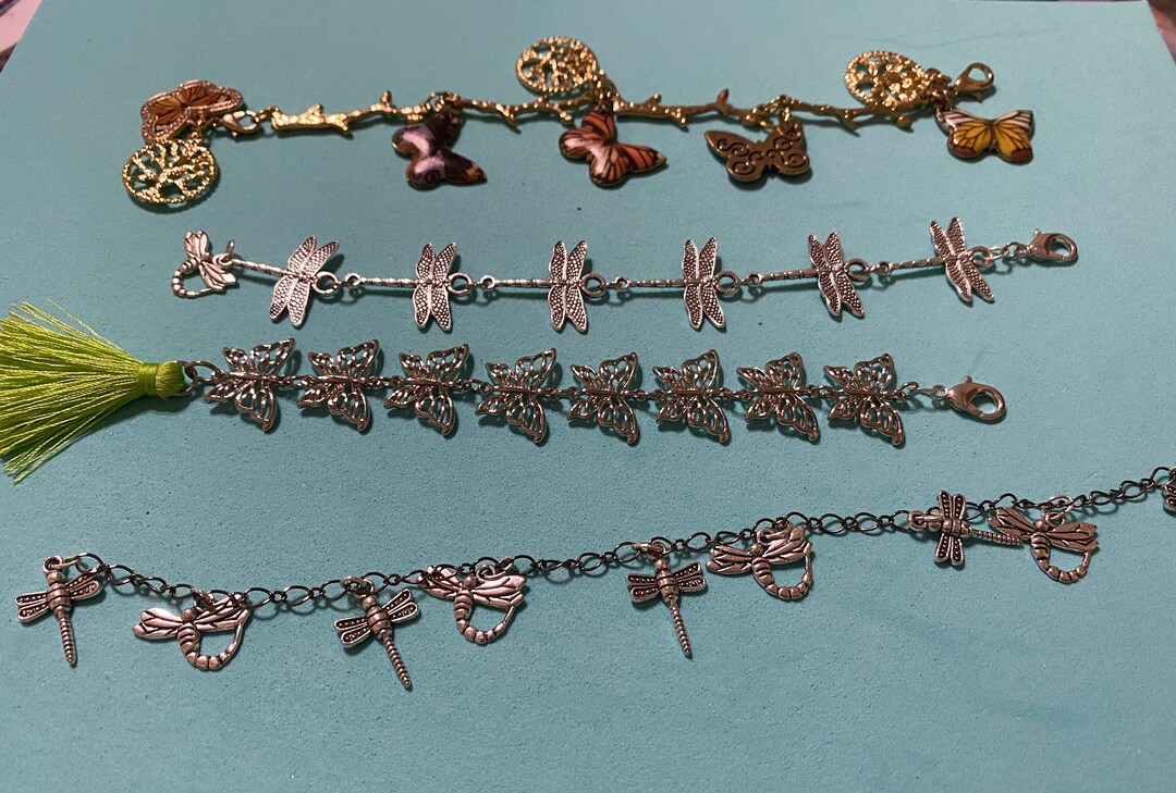 Butterfly Hair Jewelry / Dragonfly Hair Jewelry / Dragonfly Bracelet ...