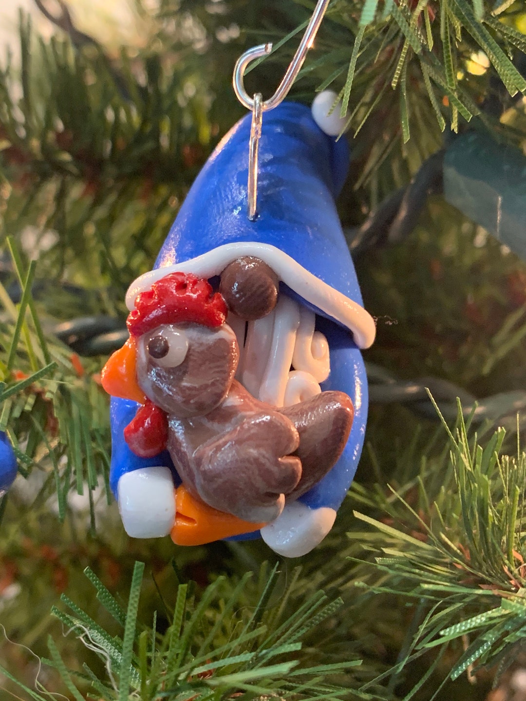 Gnome Spring Chicken Gnome With a Chicken Ornament - Etsy