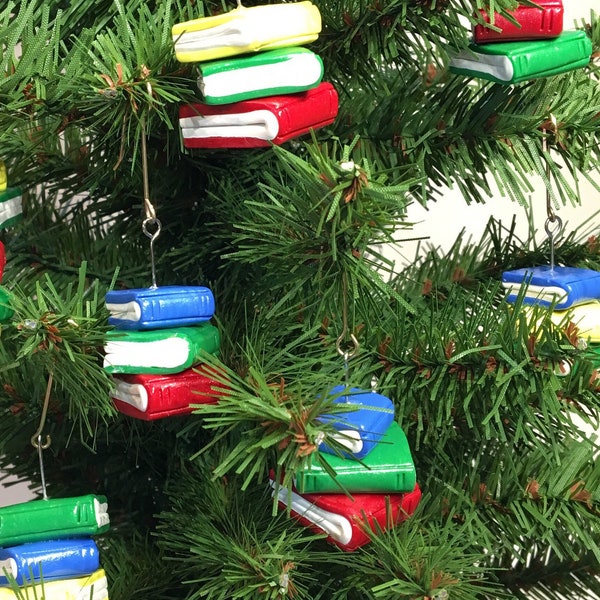 Book Ornament - Etsy