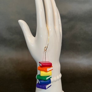 A Reading Rainbow Book Ornament, You Can Never Have Too Many Books! - Etsy