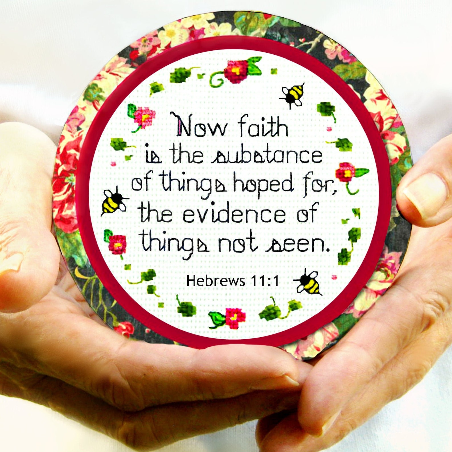 Hebrews 11:1, Bible Verse Magnet, Comfort Scripture, Christian Recovery ...