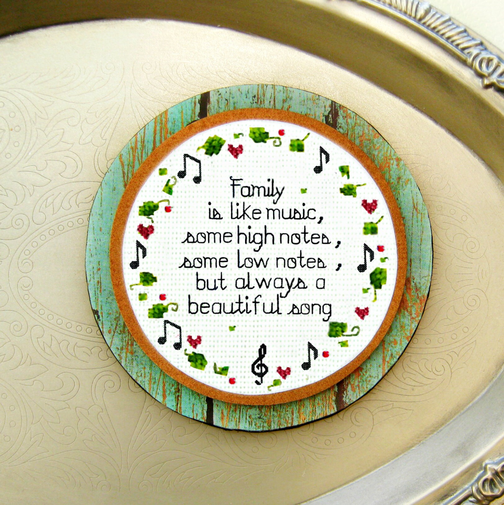 Family Quote, Gift Magnet, Long Distance Family Gift, Family Love ...