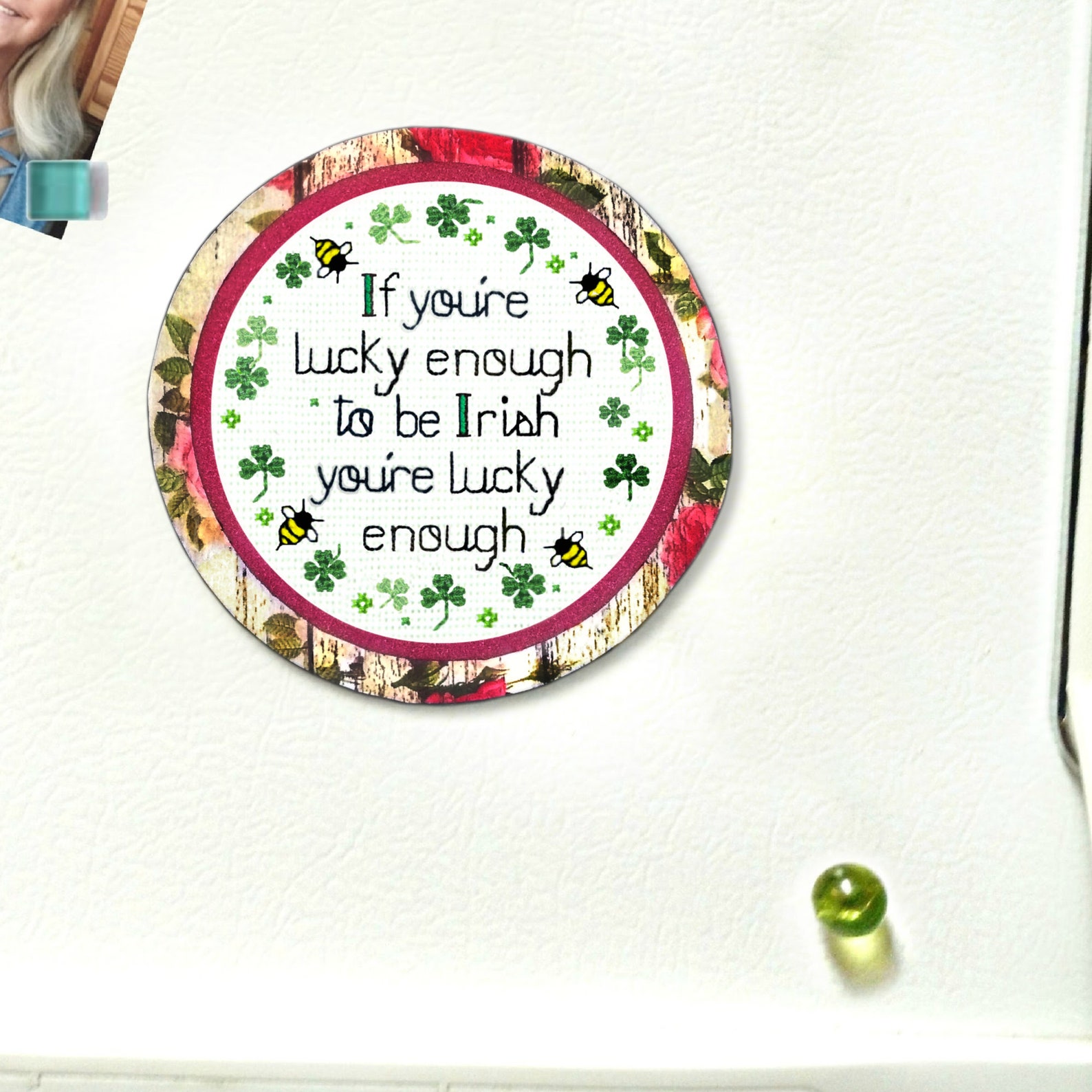 Irish Blessing Heart Magnet Irish Gifts Luck of the Irish - Etsy