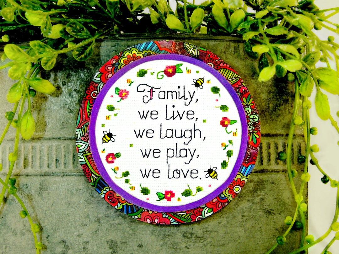 Family Gift, Family Quote Magnet, Thinking of You Gift for Long ...