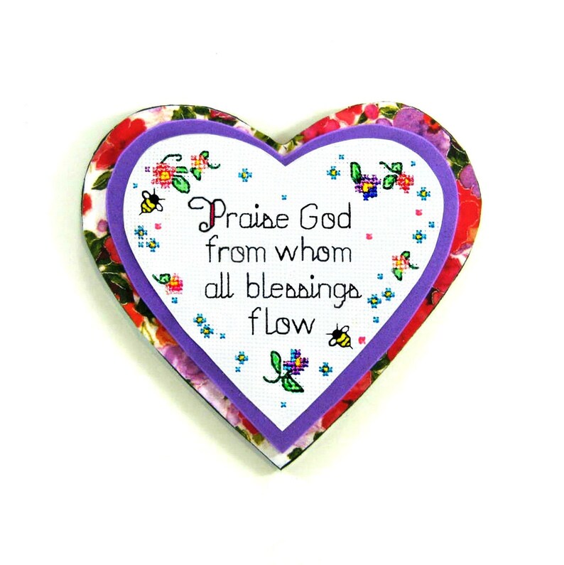 Praise God from whom all blessings flow Christian gift | Etsy