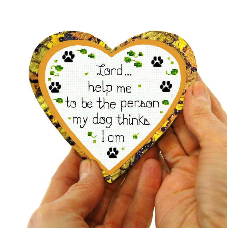 Christian Dog Lover Gift, Dog Magnet, Dog Mom Gift, New Dog Gift, Pet ...