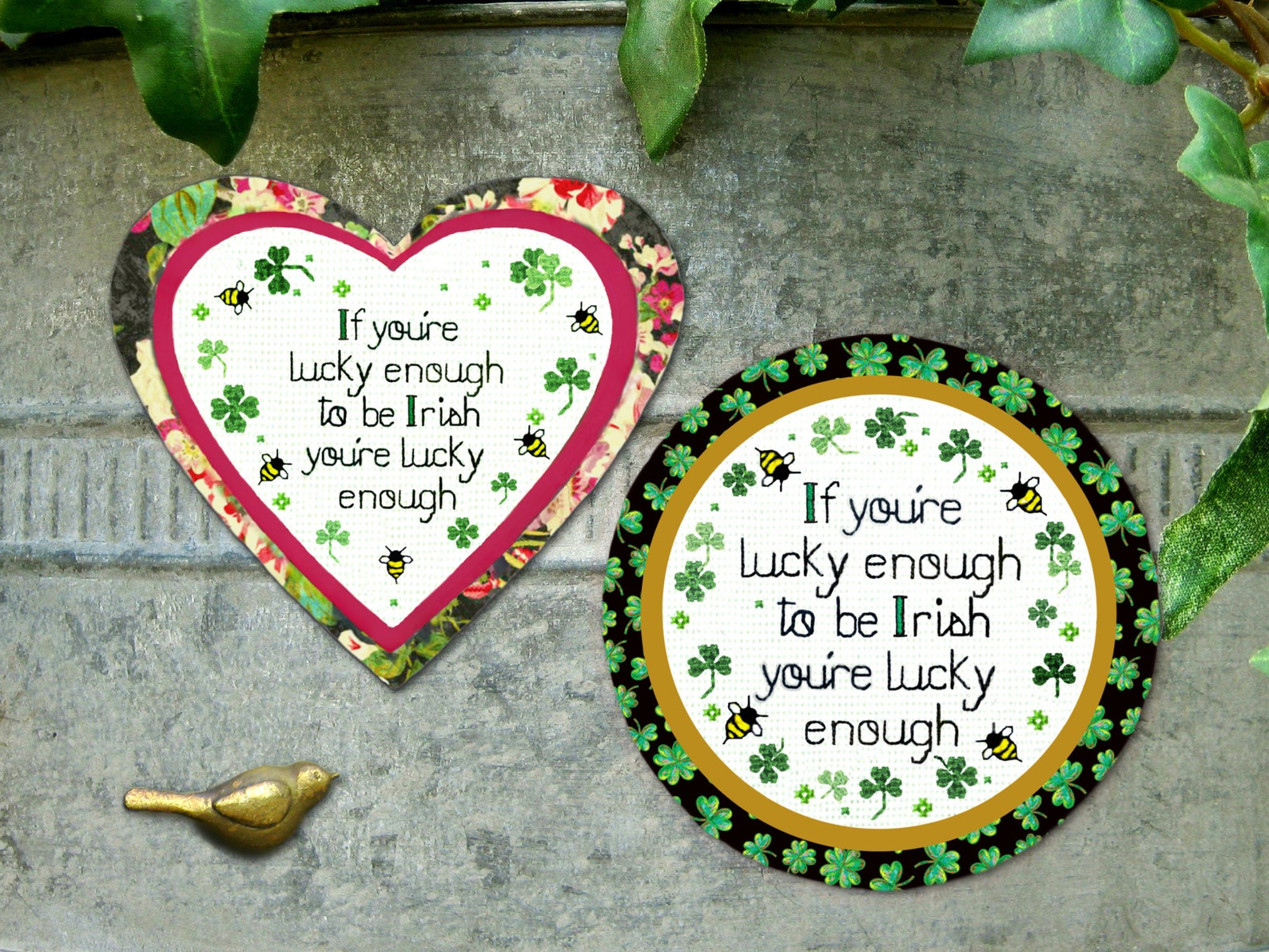Irish Blessing Heart Magnet Irish Gifts Luck of the Irish - Etsy