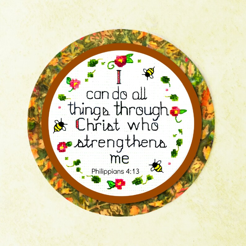 Philippians 4:13 I Can Do All Things Through Christ - Etsy