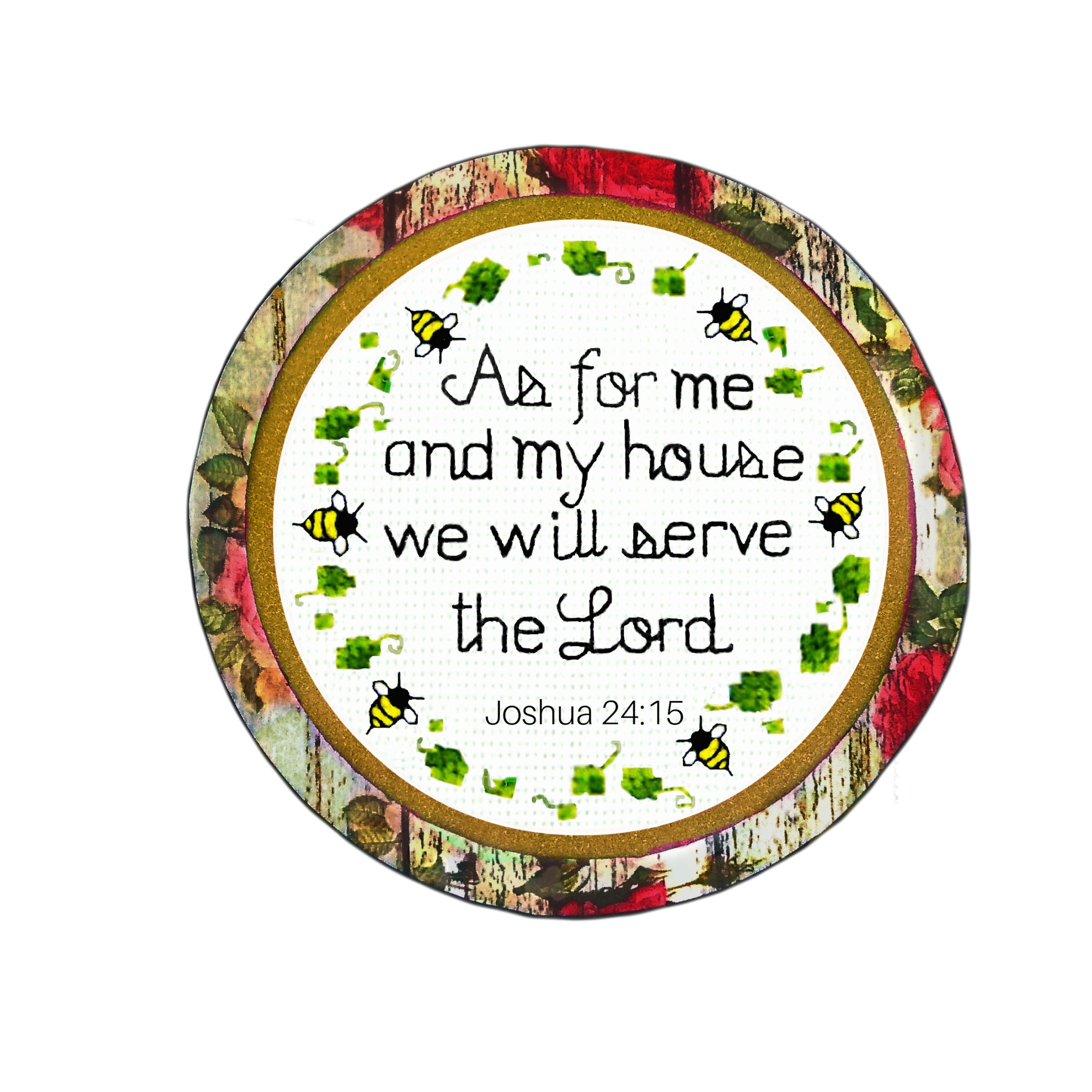 Joshua 24:15 As for me and my house we will serve the Lord | Etsy