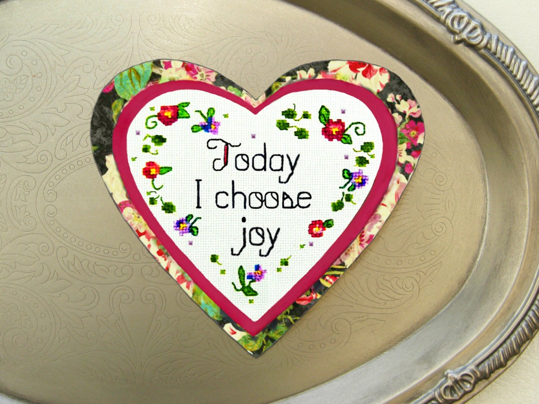 Today I Choose Joy, Magnet, Christian Decor, Gift for Christian Woman ...