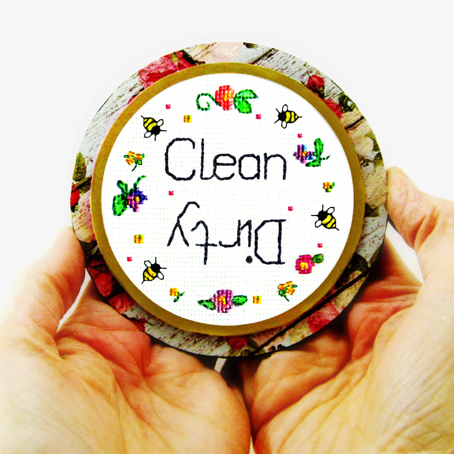 Dishwasher Magnet, Clean Dirty Magnet, Large Magnet, Farmhouse ...