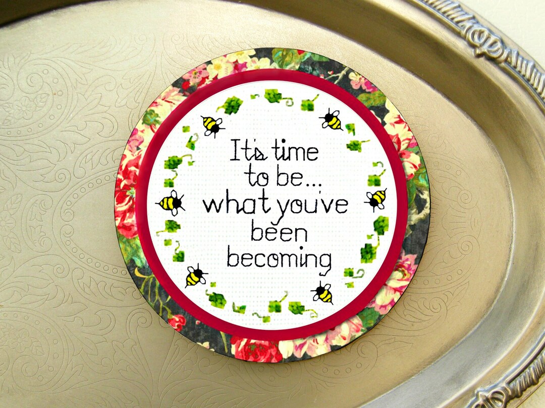 Mindfulness Gift, Inspirational Magnet, Gift for Friend, Gift for ...