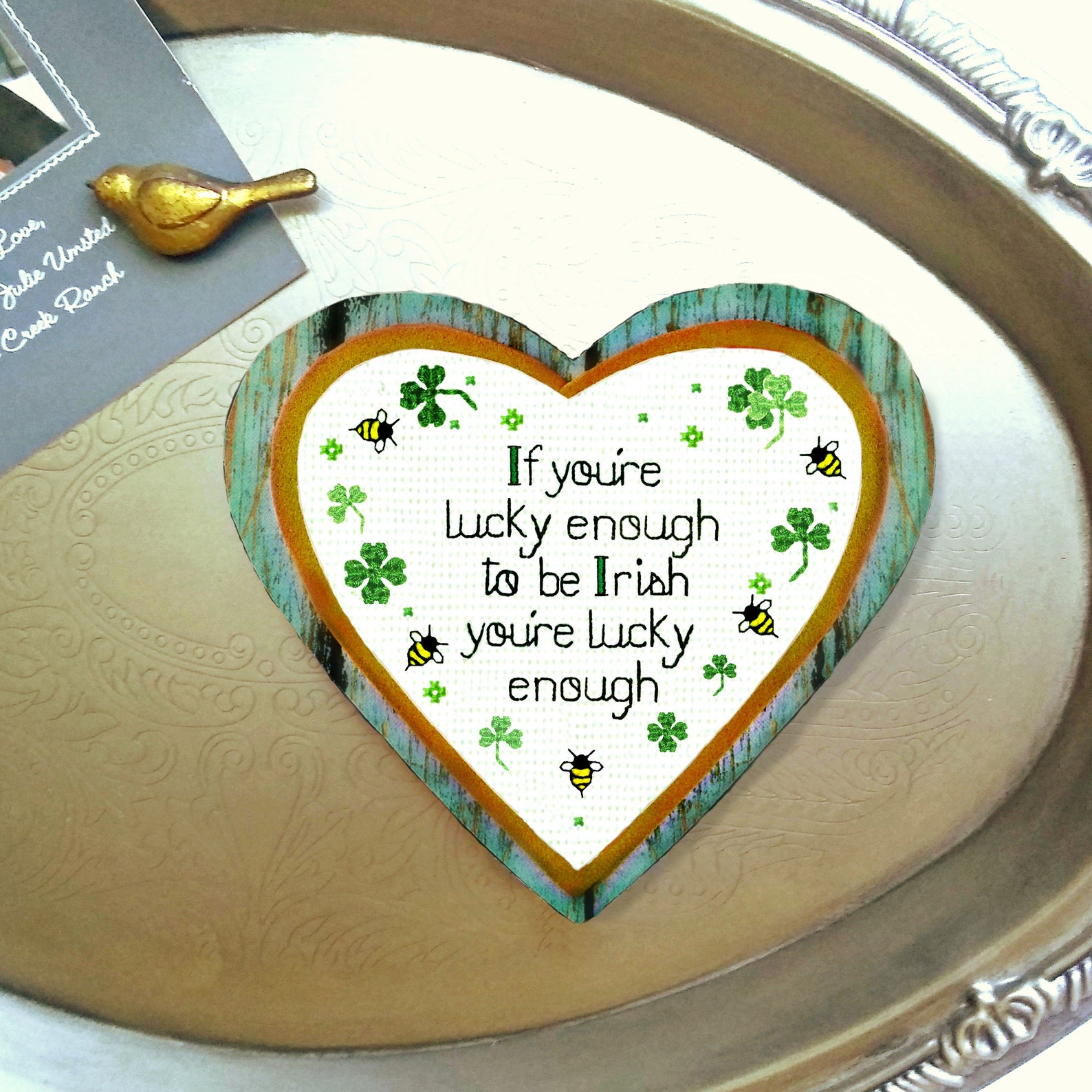 Irish Blessing, Heart Magnet, Irish Gifts, Luck of the Irish, St ...