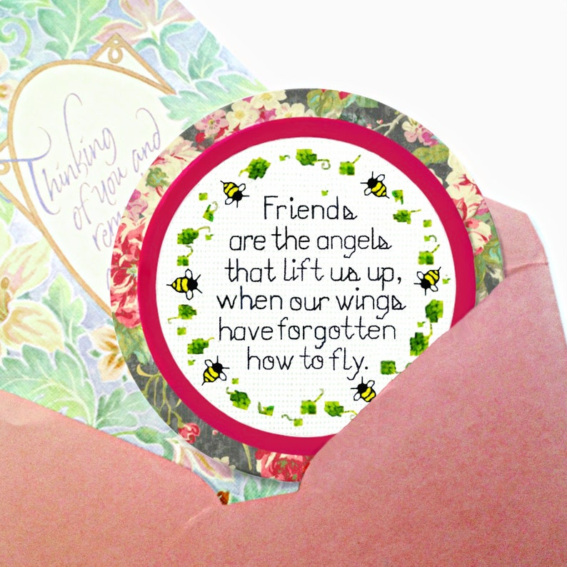 Friends Are Angels, Magnet, Friendship Gift, Thank You Gift for Friend ...