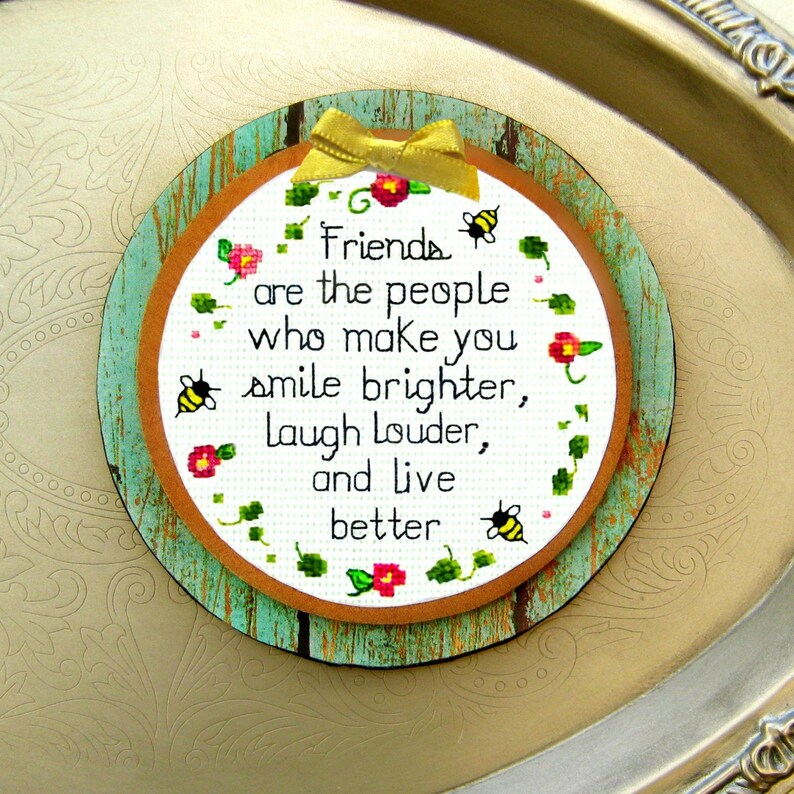 Special Friends Gifts Friendship Quote Magnet Long Distance | Etsy