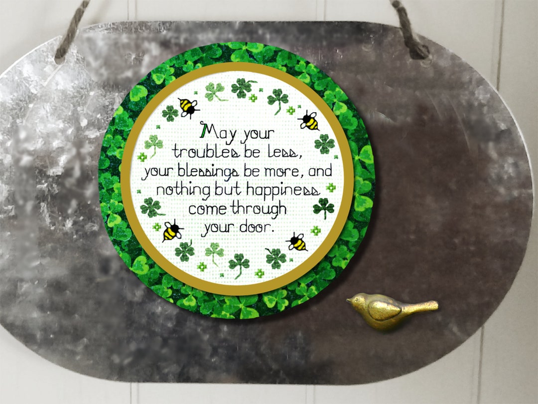 Irish Blessing, Cute Magnet, Irish Décor, Saint Patrick's Day Gift ...