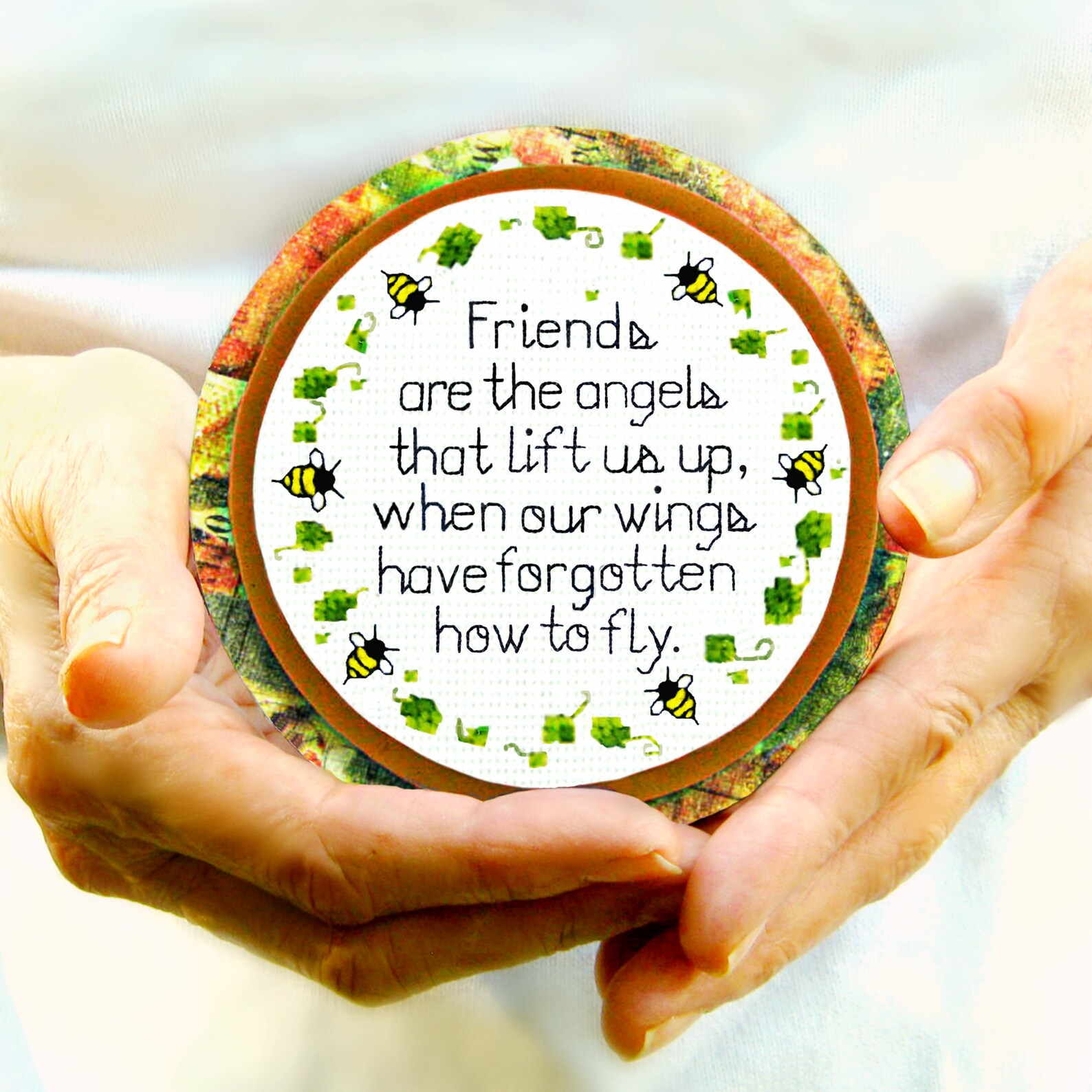 Friends Are Angels Magnet Friendship Gift Thank You Gift - Etsy