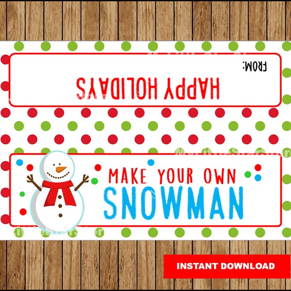 Playdoh Snowman Kit - Etsy