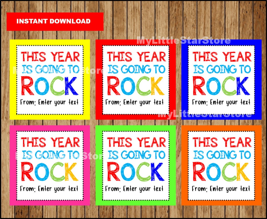 Back to School Gift Tag, School Supplies, DIY Teacher Gift Tags, This ...