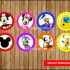Mickey Mouse Banner, Printable Mickey Mouse Triangle Banner, Mickey ...