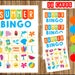 Summer Bingo 30 Cards, Printable Summer Bingo Game, Summer Printable ...