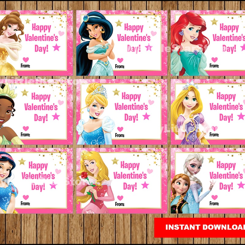 Princess Valentines - Etsy