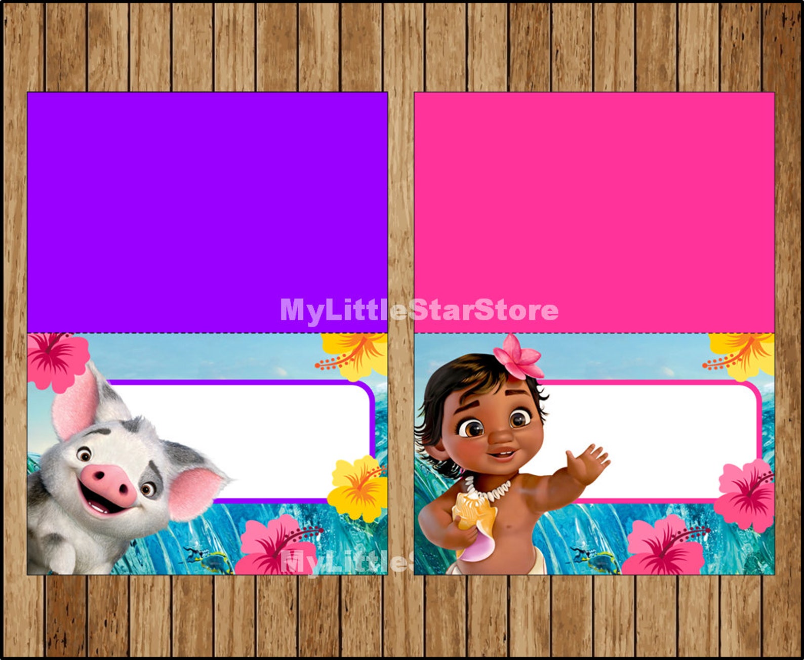 Moana Food Labels, Printable Moana Food Tent Cards, Moana Party Food ...