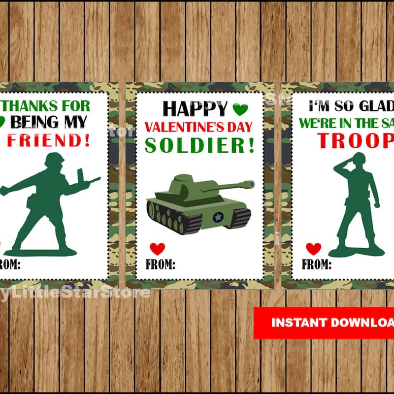 Military Valentine - Etsy
