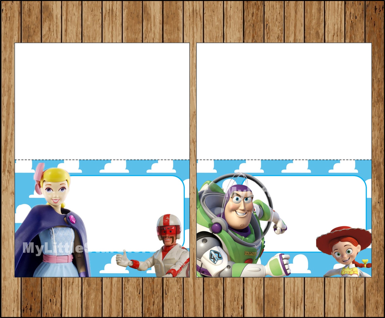 Toy Story 4 Food Labels Printable Toy Story Food Tent Cards - Etsy ...