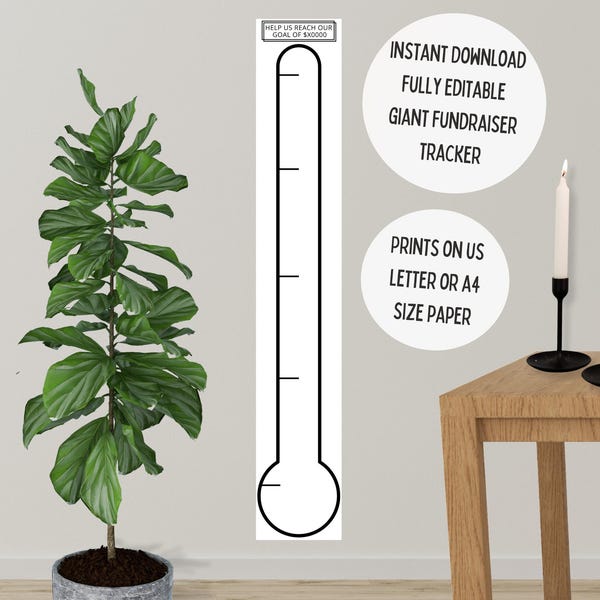 Goals Tracker Sign - Etsy