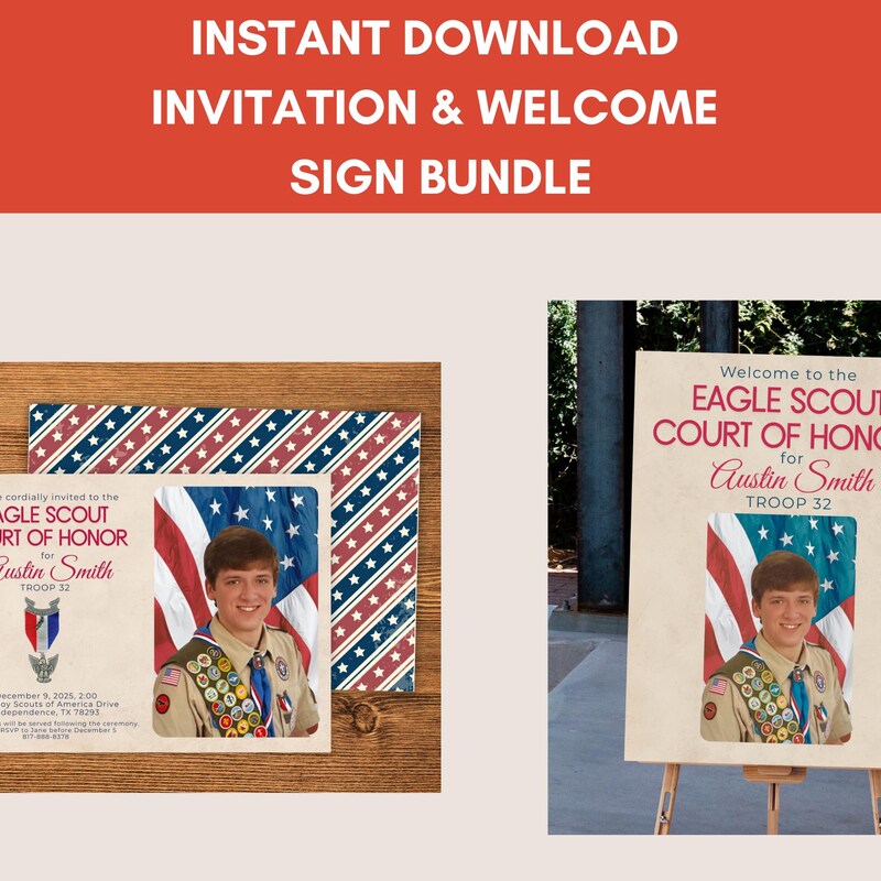 Eagle Scout Printables - Etsy