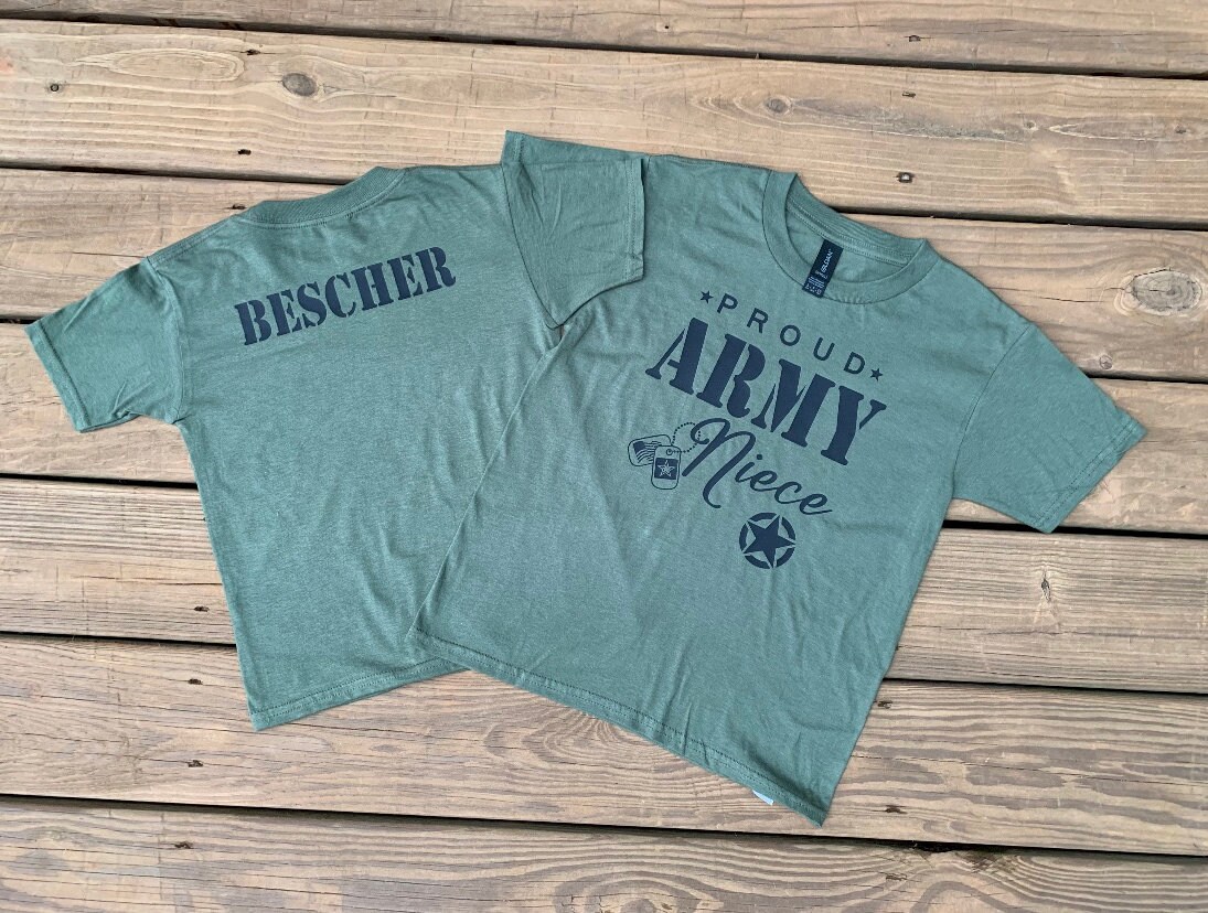 Military Family Custom Shirts, Custom Army Shirts, Proud Army Family ...